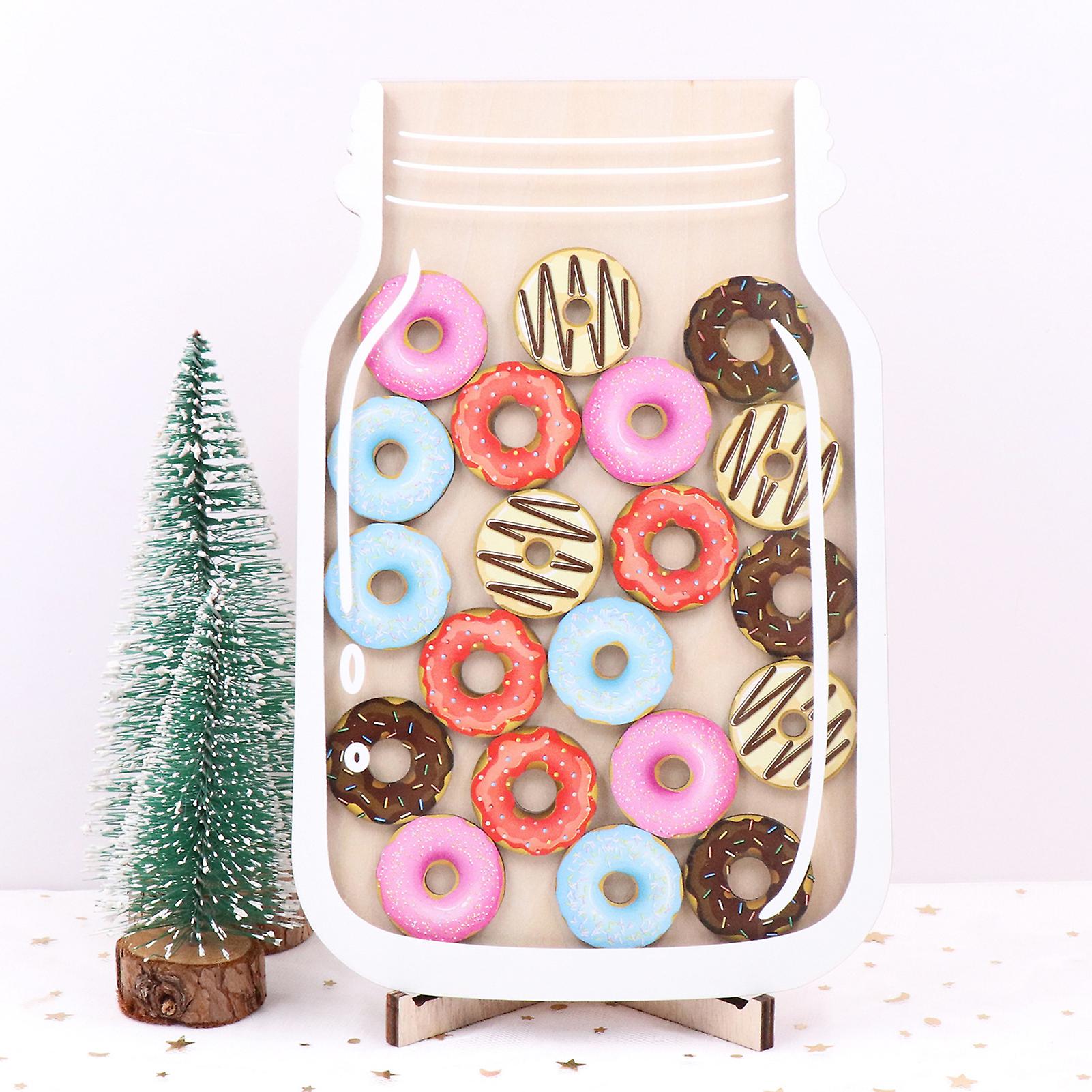Classroom Doughnut Reward Jar for Students Bulletin Board Chart Tokens ...