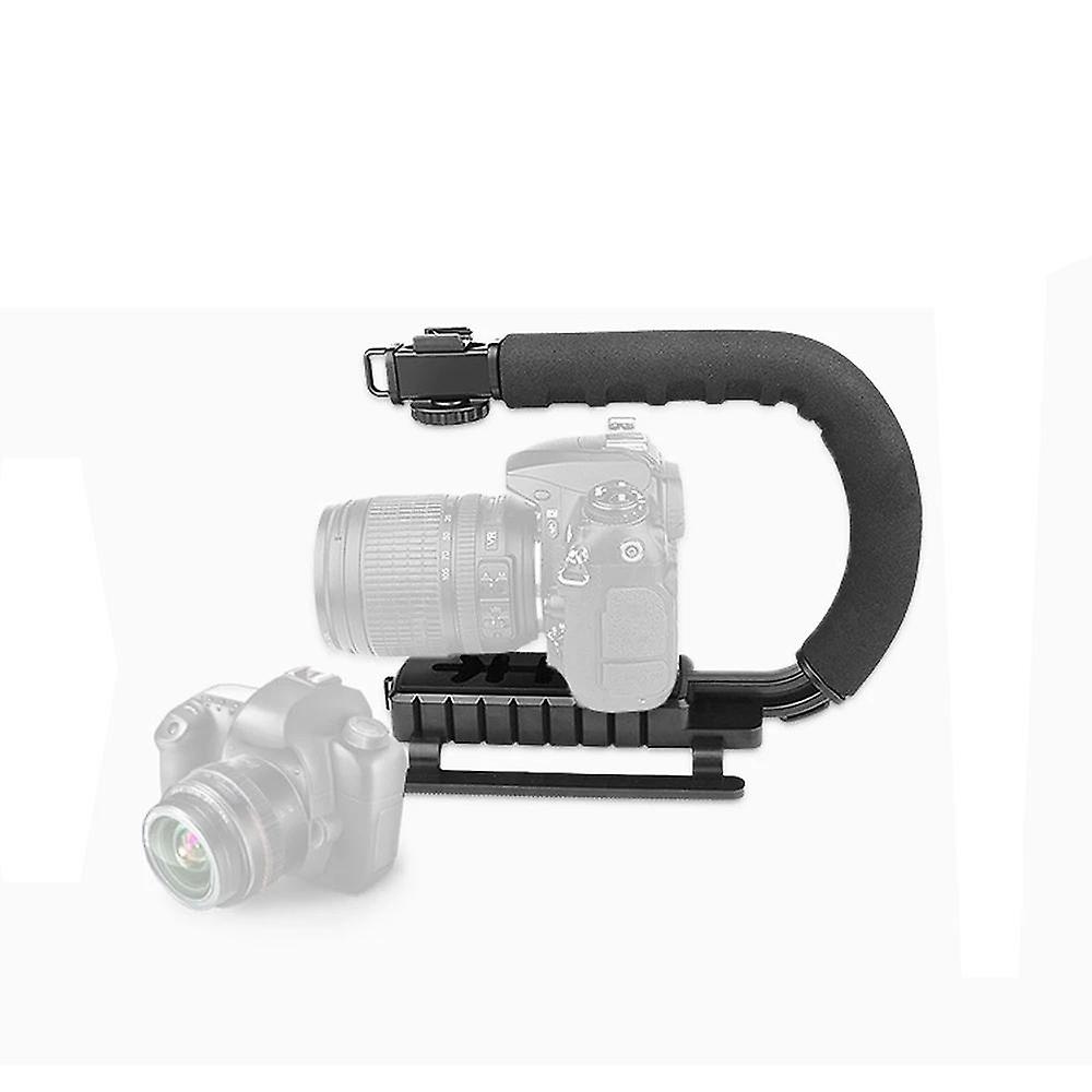 Camera handheld holder flash bracket u type hand motion stabilizer ...