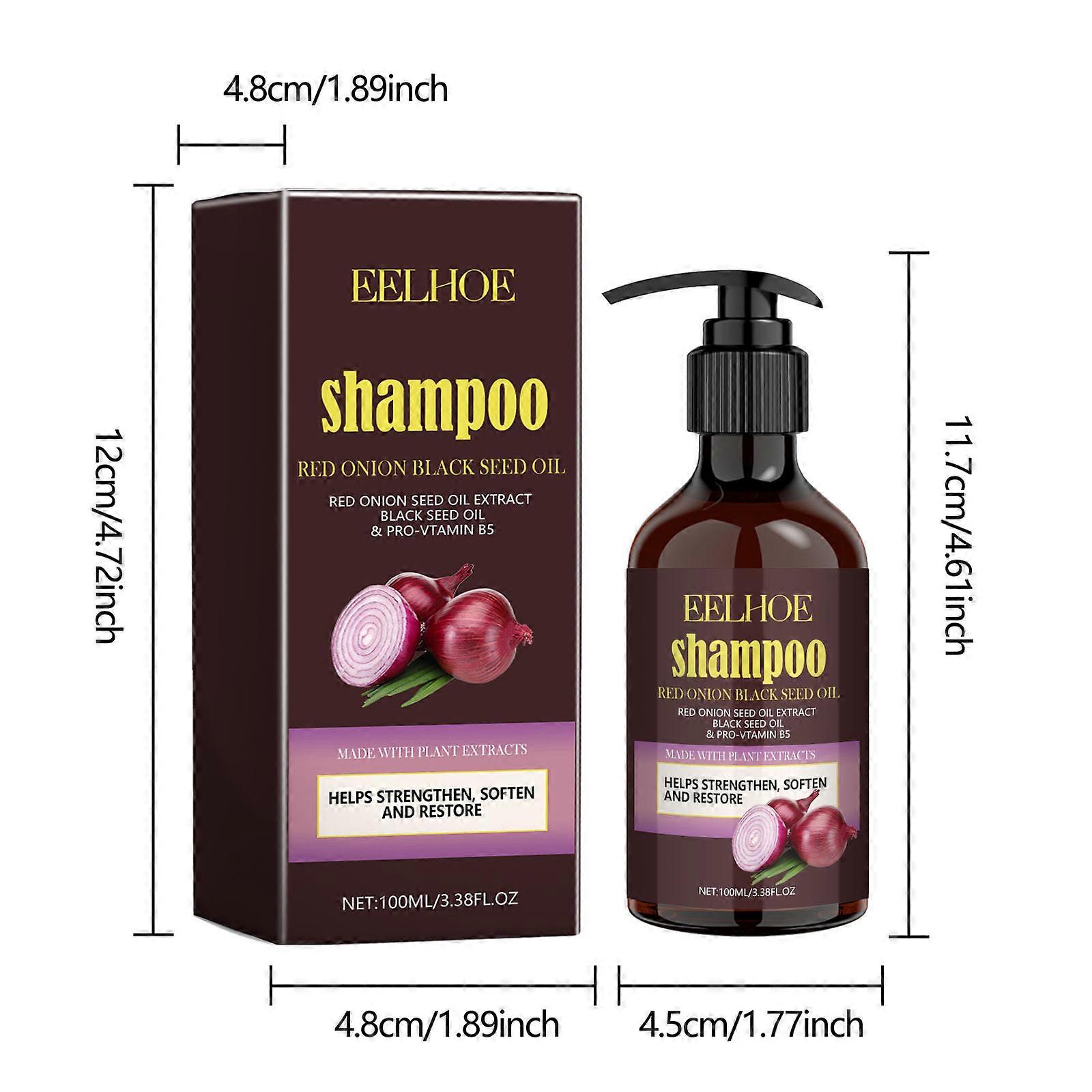Red Onioned Black Seed Oil Shampoo Repair Shampoo Nourishes And Soothes ...