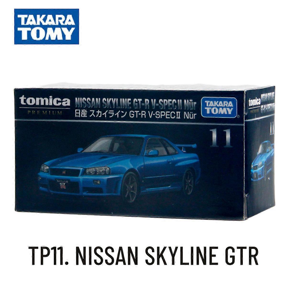 Takara Tomy Tomica Premium TP11. NISSAN SKYLINE GTR Scale Car Model Replica Collection, Kids ...