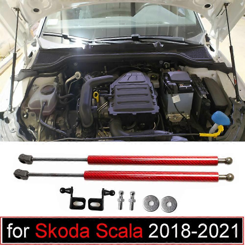 For Skoda Scala 2018-2024 Front Hood Bonnet Modify Gas Springs Struts ...