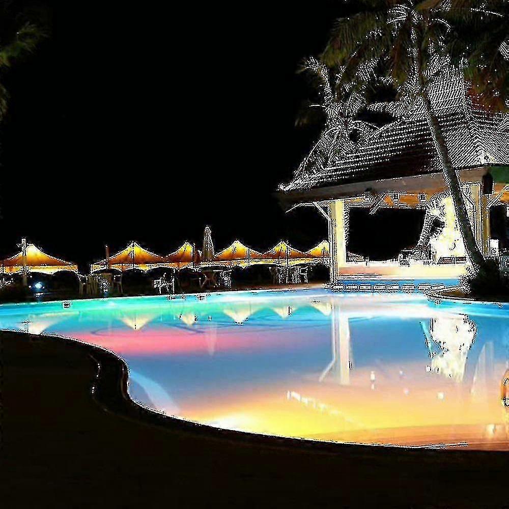 Led Pool Lighting, 18w Par56 Rgb Swimming Pool Light. Underwater Spotlight With Remote Control ...