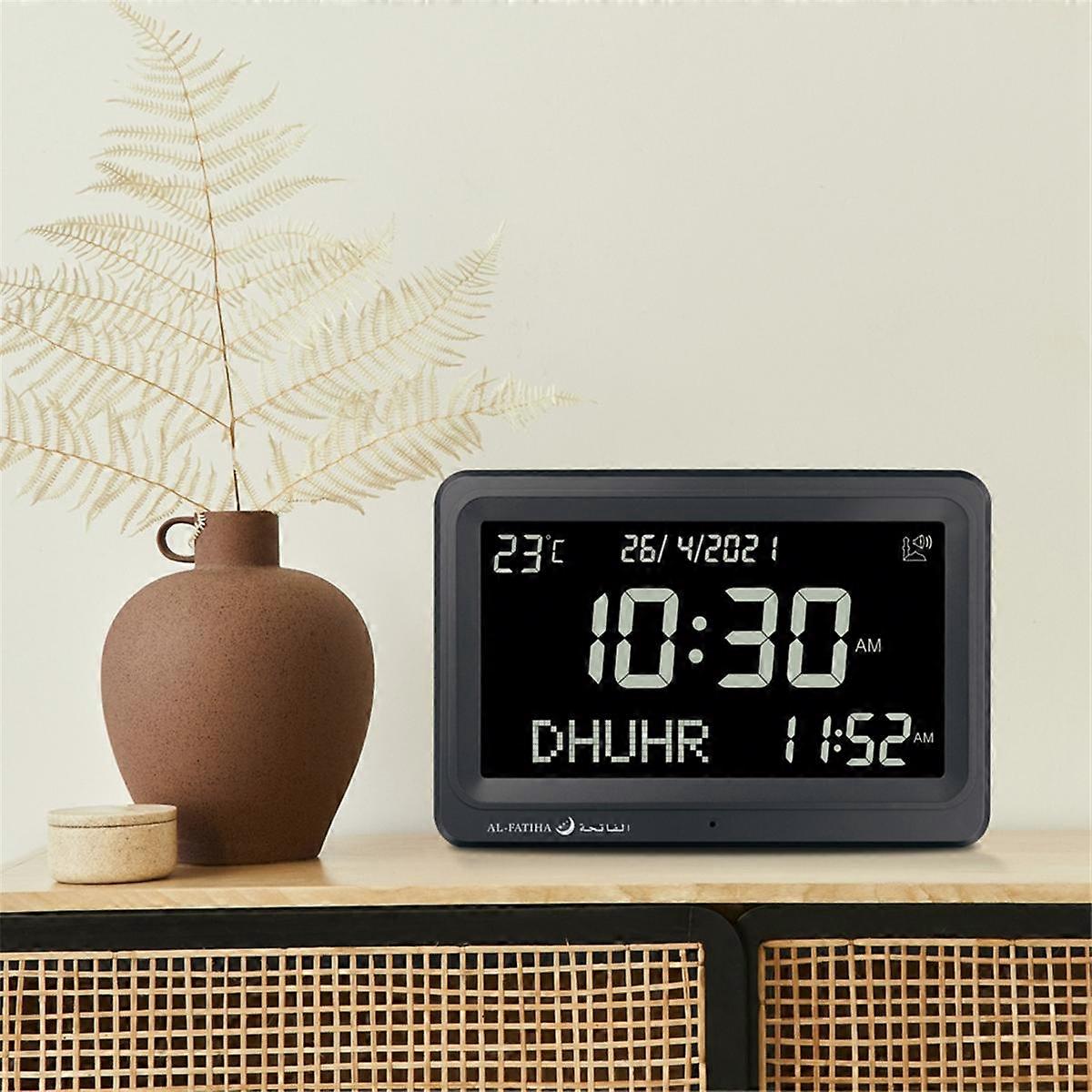 Azan Clock Automatic Worldwide Digital 8 Azan Prayer Sounds Islamic ...