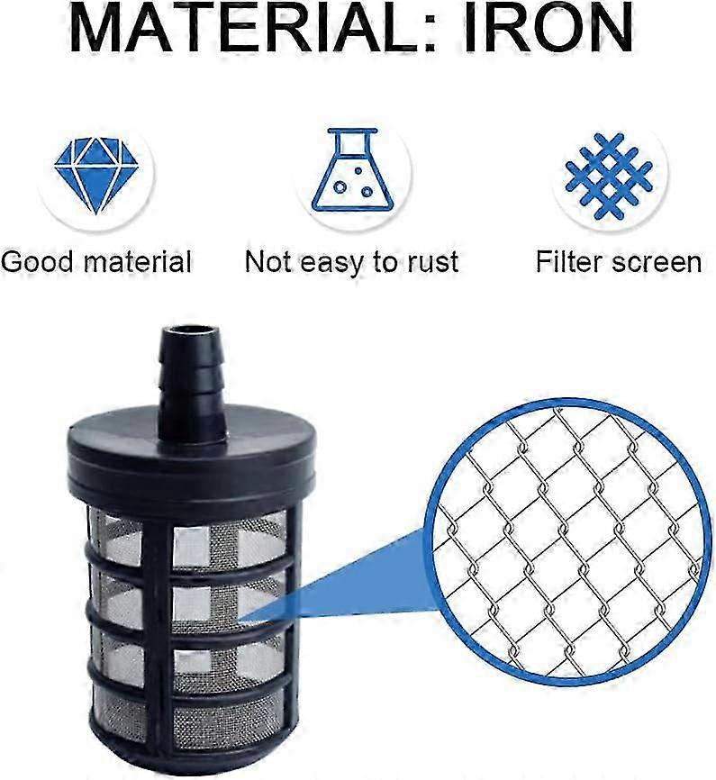 2Pcs Suction Hose Filter Water Pump Suction Filter Water Suction Filter ...