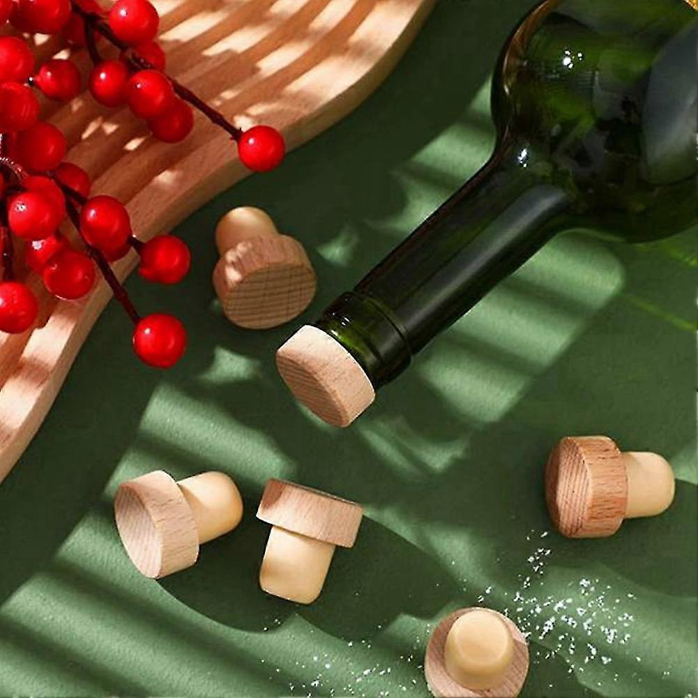 50pc Wine Cork T Shaped Cork Plugs For Wine Cork Wine Stopper Reusable ...