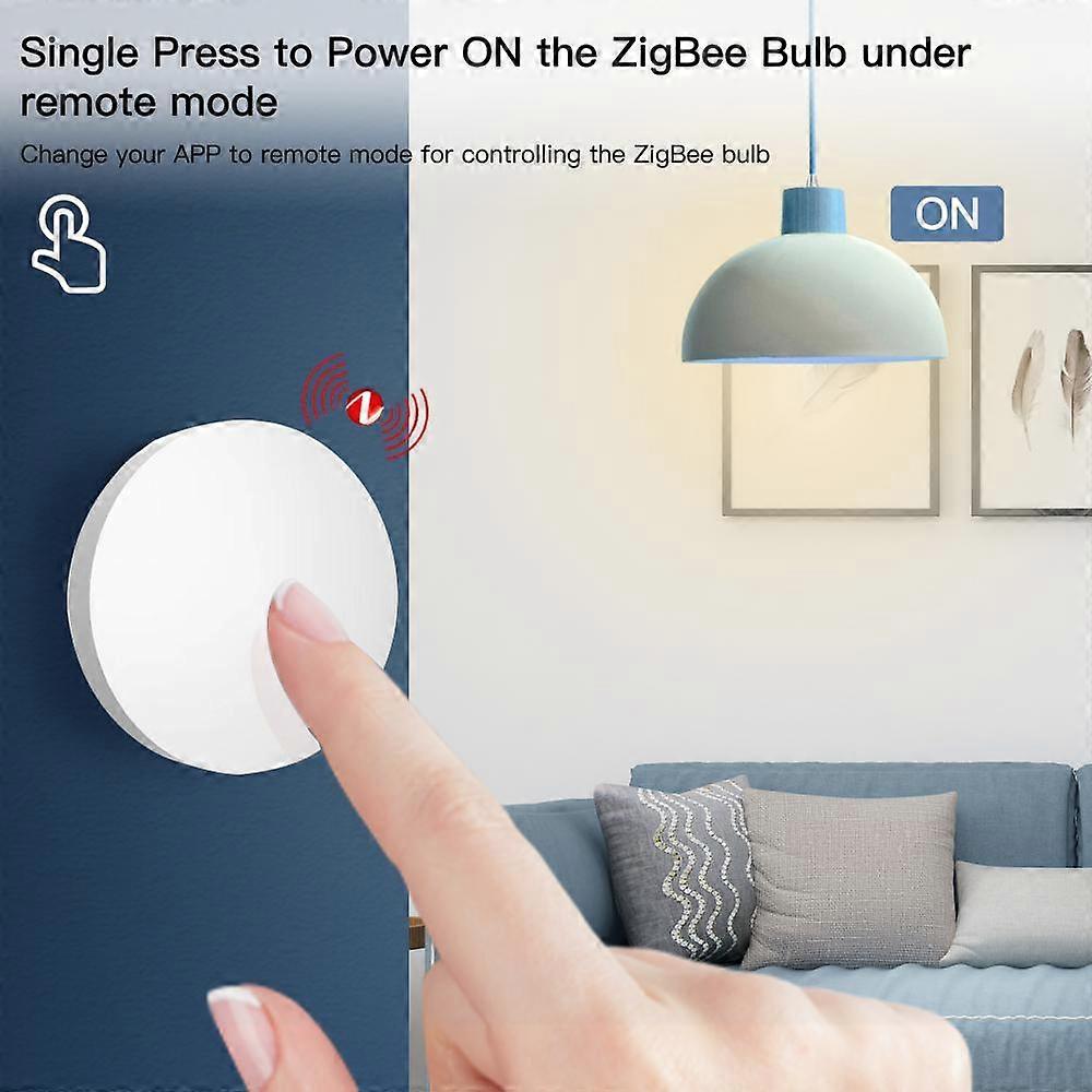 Tuya ZigBee Smart Push Button Scene Switch Wireless Remote Control On ...