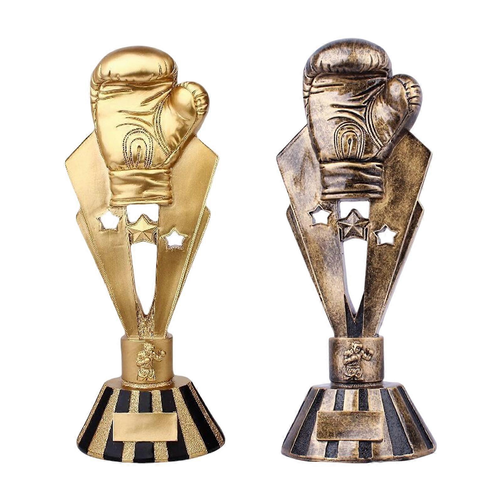 Boxing Trophy Boxing Glove Sculpture Boxing Award Decorative Art for ...