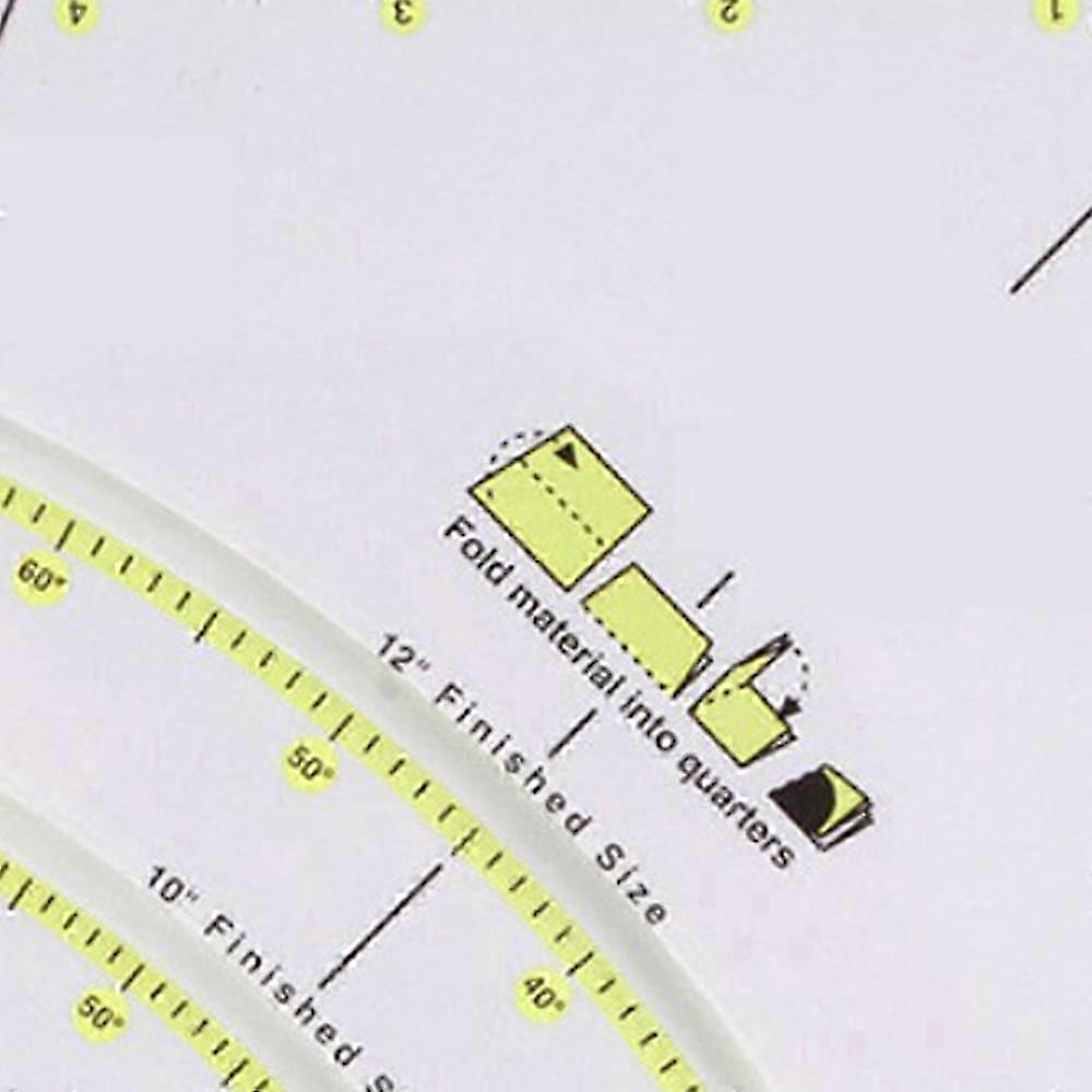 Multifunctional Patchwork Cloth Quilting Ruler Arcs and Fan Quilt ...