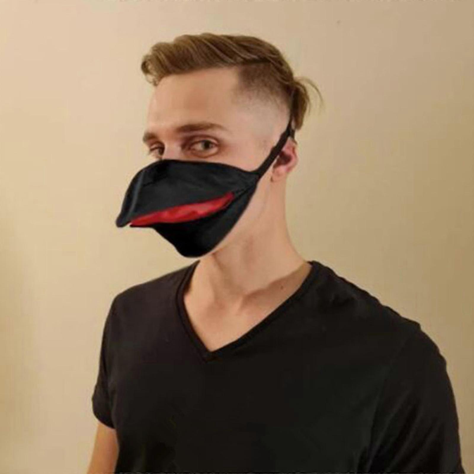 Bird Costume With Beak Mouth Adjustable Talking Duck Face Cover Party ...