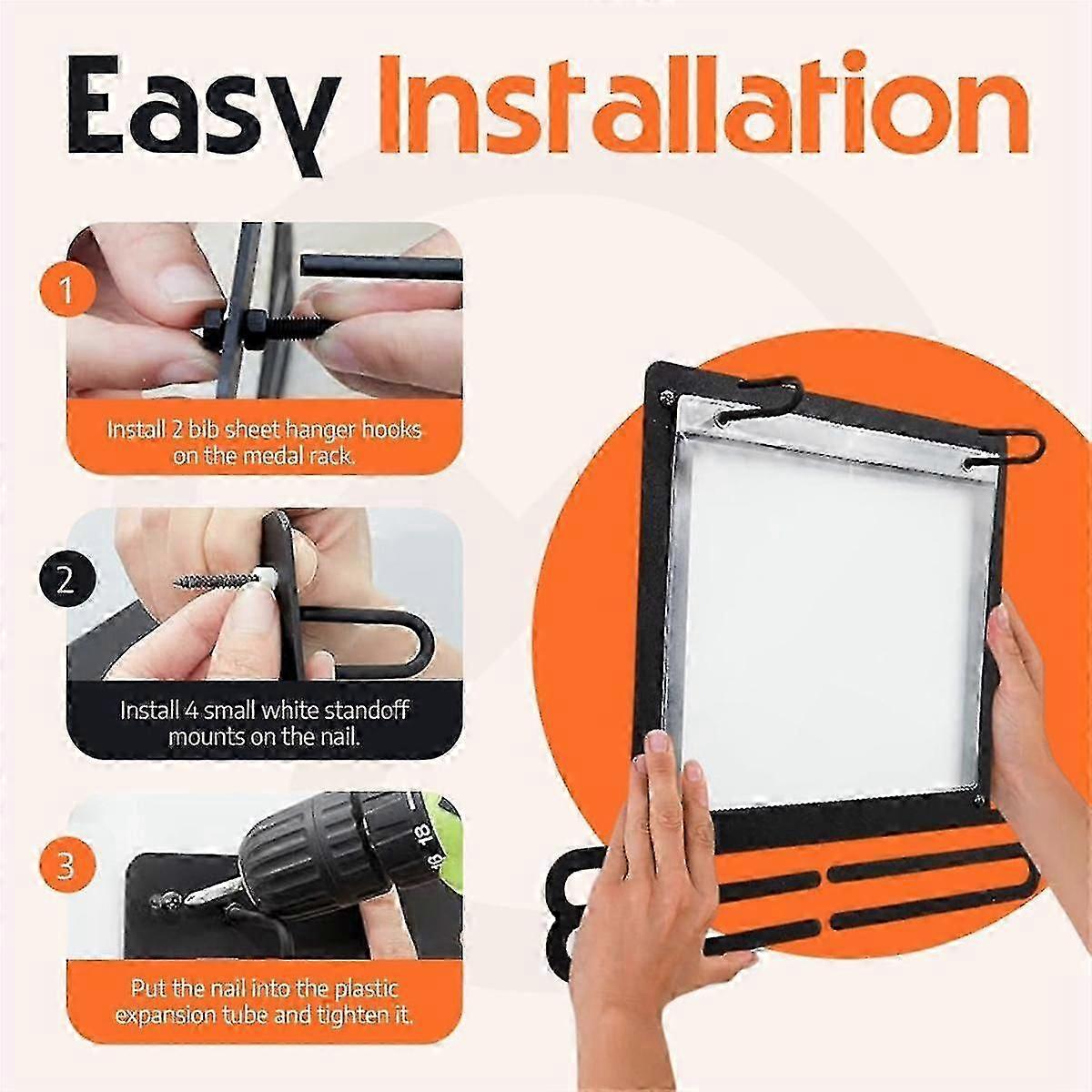 Bib and Medal Display, Medal Hanger Display, Medal Holder, Bib Boards ...