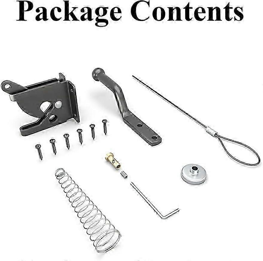 Locking Gate Gravity Door Latch Automatic Gate Latch for Metal Wooden ...