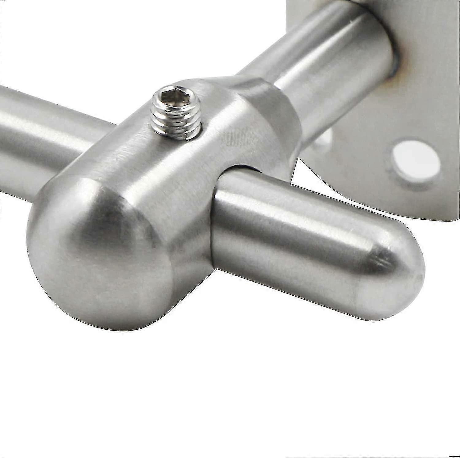 Adjustable Handrail Bracket -stainless Steel Wall Brackets For Hallways, Polished Stainless ...