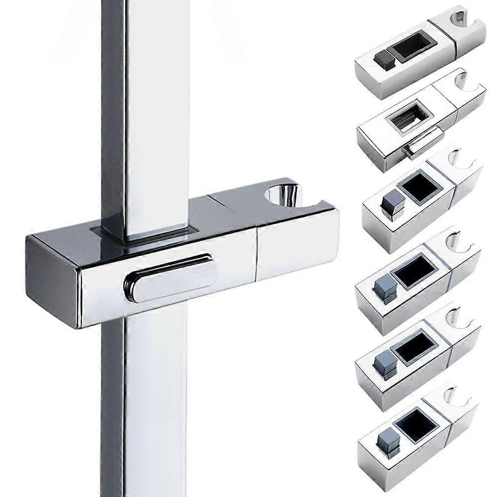 Rotatable Shower Head Holder Adjustable Riser Rail Bracket Hardware ...