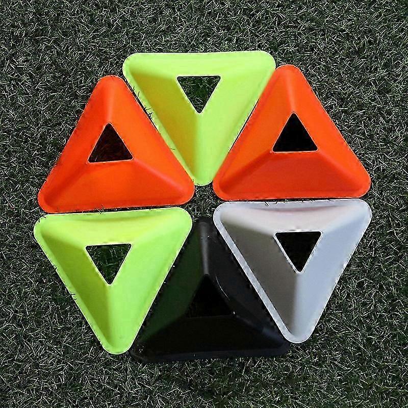 5Pcs Football Training Disc Triangle Soccer Practice Field Sports ...