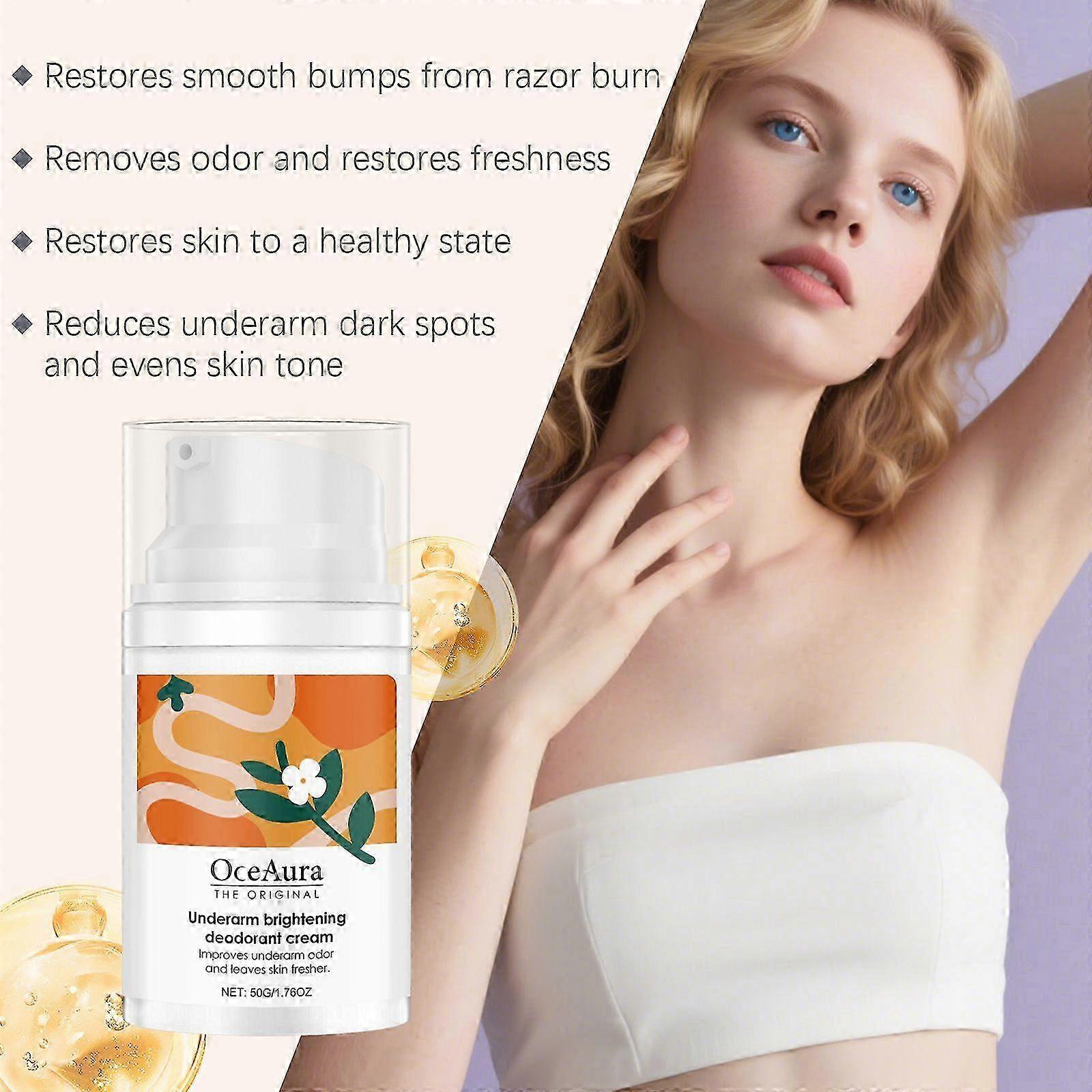 The Original Underarm Brightening Deodorant Cream for Dark Underarms ...