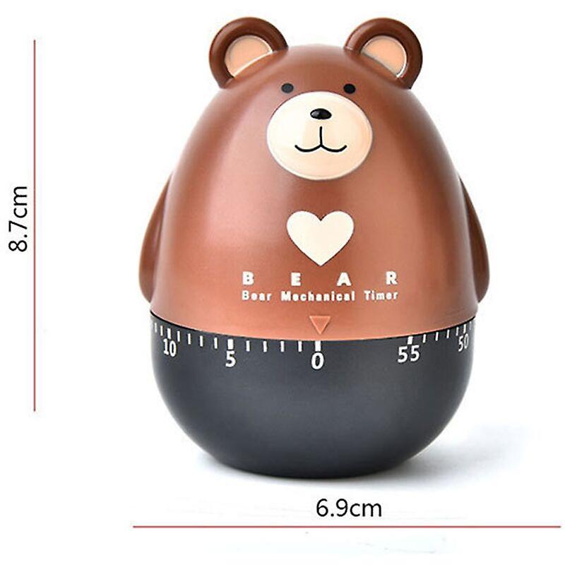 1 Piece Rotating Mechanical Alarm for Cooking, Cartoon Timer, Animated ...