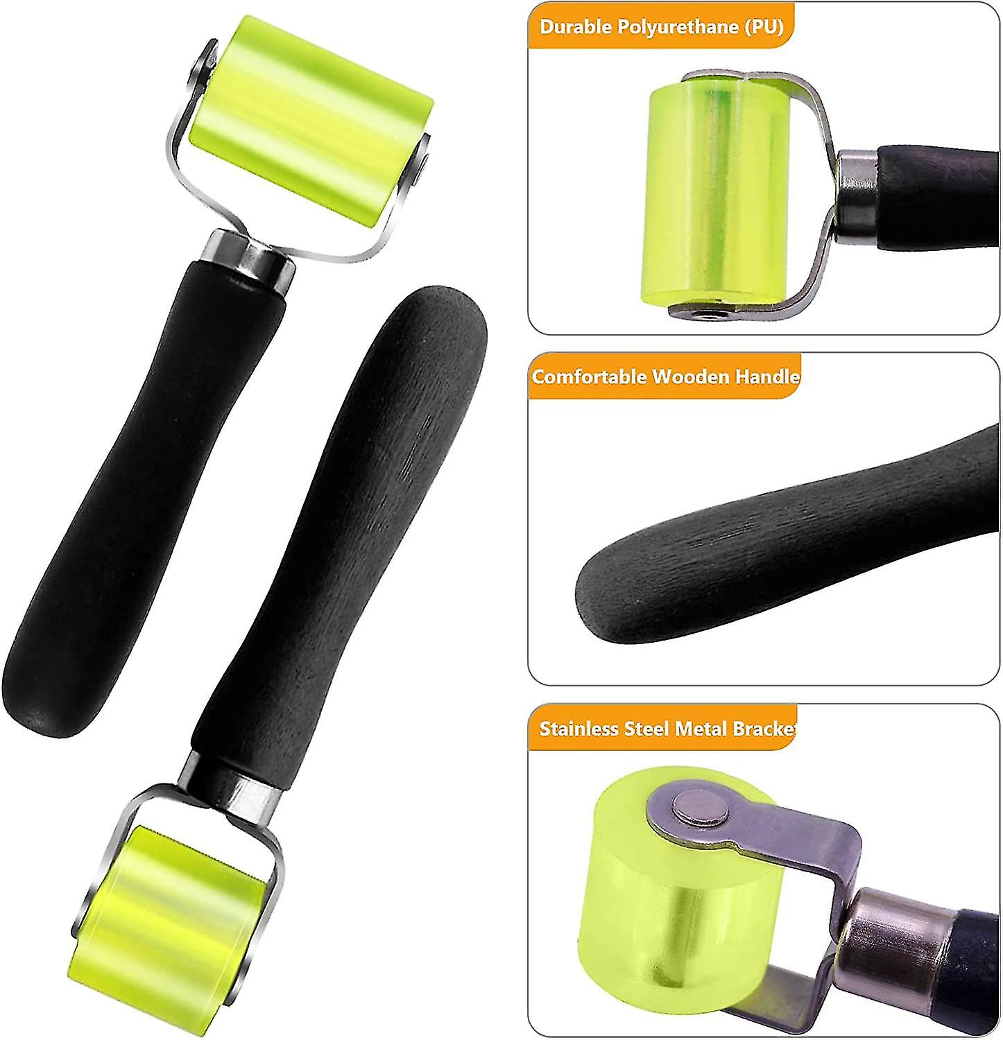 2pcs Soundproof Roller, Car Sound Deadening Rubber Roller, Sound Roller ...