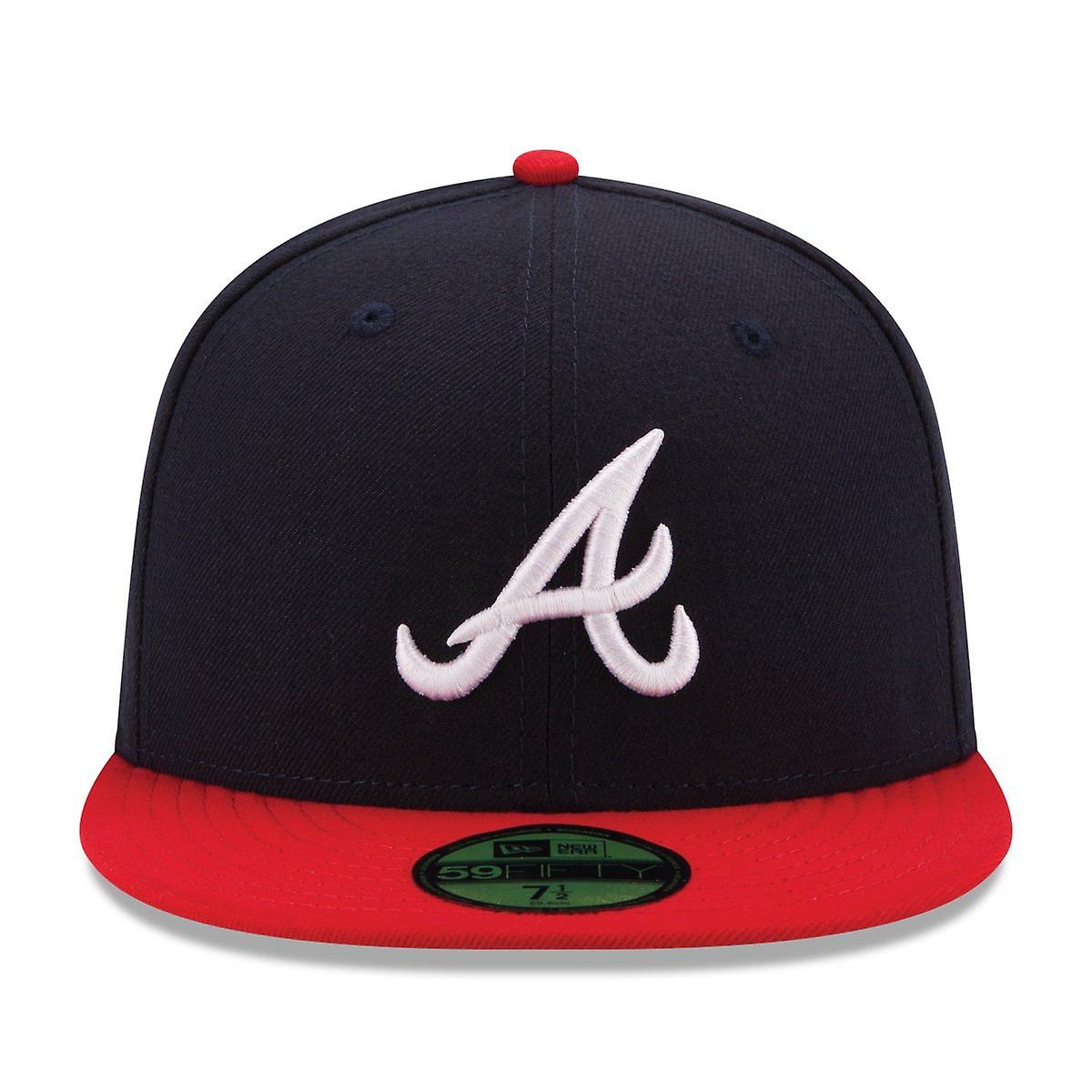 New Era 59Fifty Cap - AUTHENTIC ON-FIELD Atlanta Braves | Fruugo UK