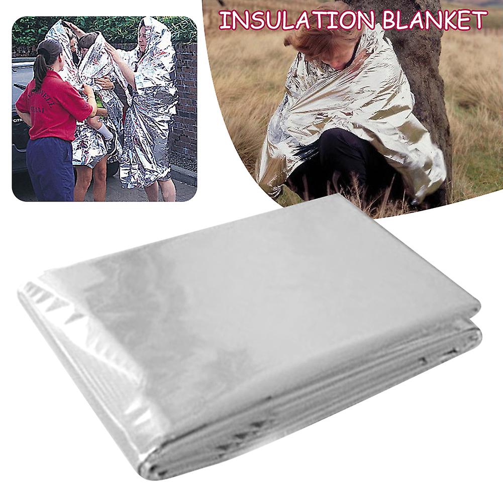 Outdoor Emergency Thermal Blankets Lightweight Insulation Hiking ...