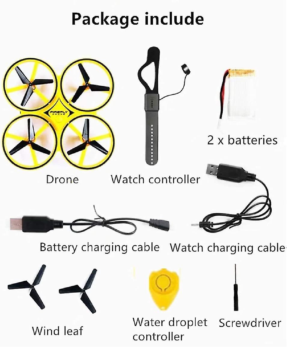 Gesture Control Drone Hand-controlled Induction Smart Aircraft Gravity ...