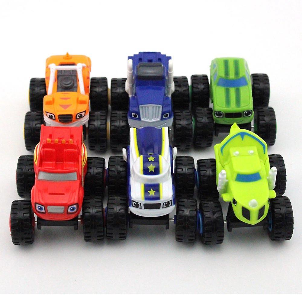 Flame Machine Monster Toy Car Inertial Sliding Monster Off-road Bigfoot ...