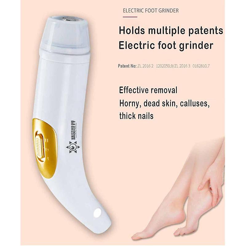Electric Foot Grinder Pedicure Exfoliation Hardness Dead Skin Calluses ...