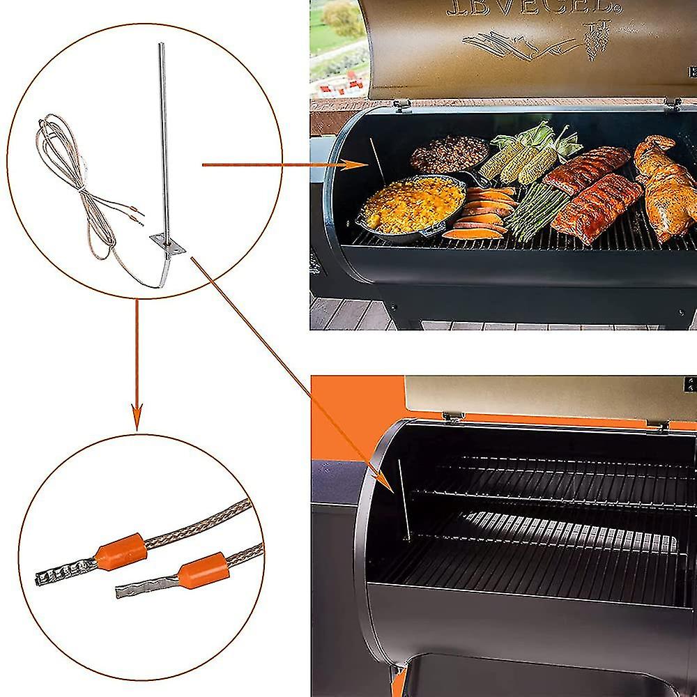 RTD Probe Replacement for Traeger Digital Thermostat - 7" RTD ...