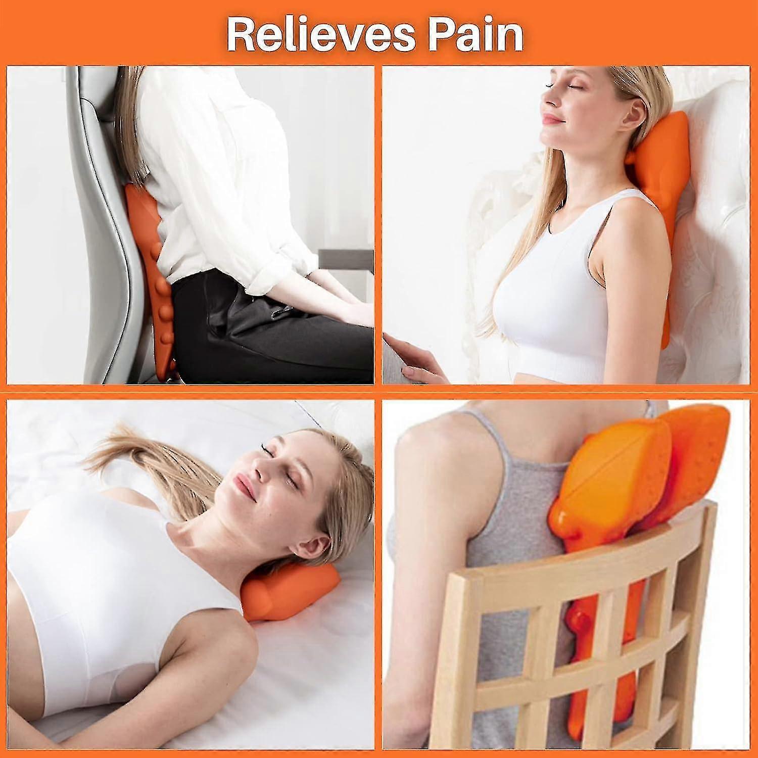 Trapezius Trigger Point Massager, Posture Corrector Suboccipital ...