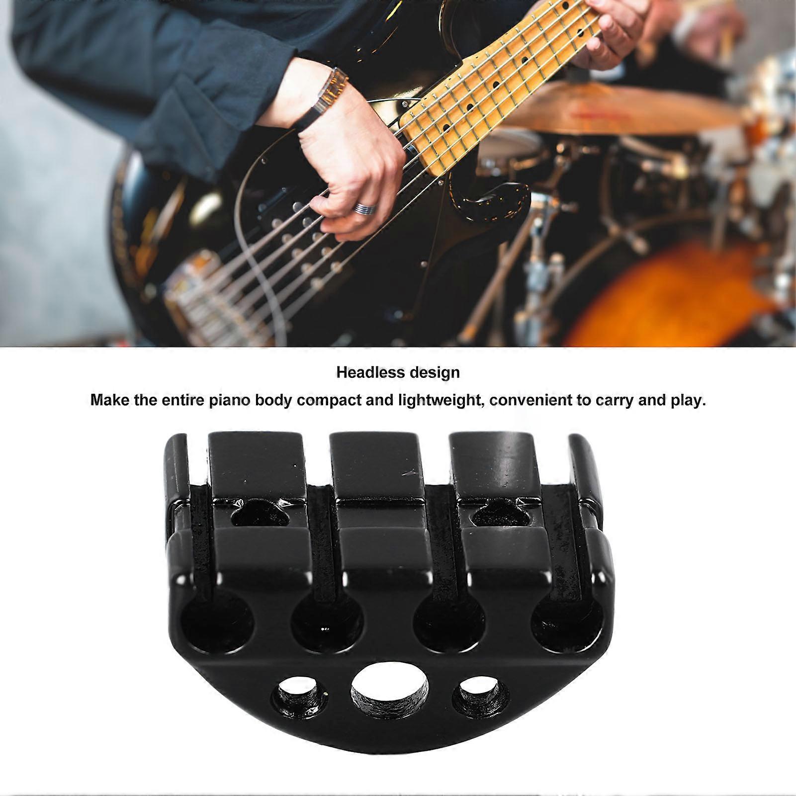 Headless Bass String Lock Metal Portable Bass String Locking Nut For ...