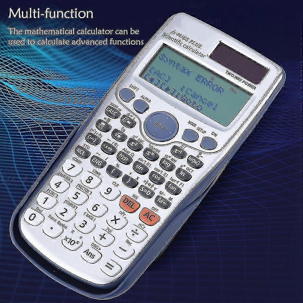 Fx-991es-plus Calculator - 417 Functions - University Students & Office ...