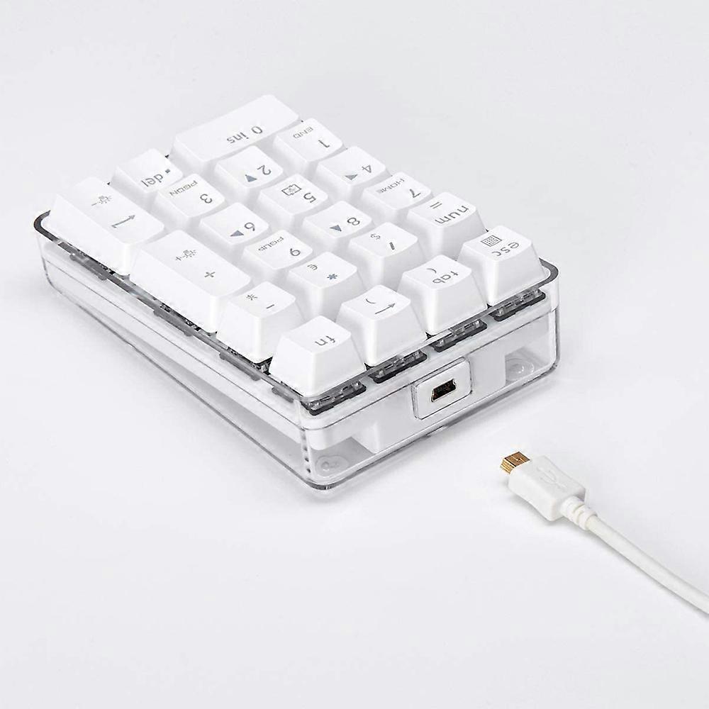 Mechanical Numeric Keypad GATERON Brown Switch Wired Gaming Keypad ...