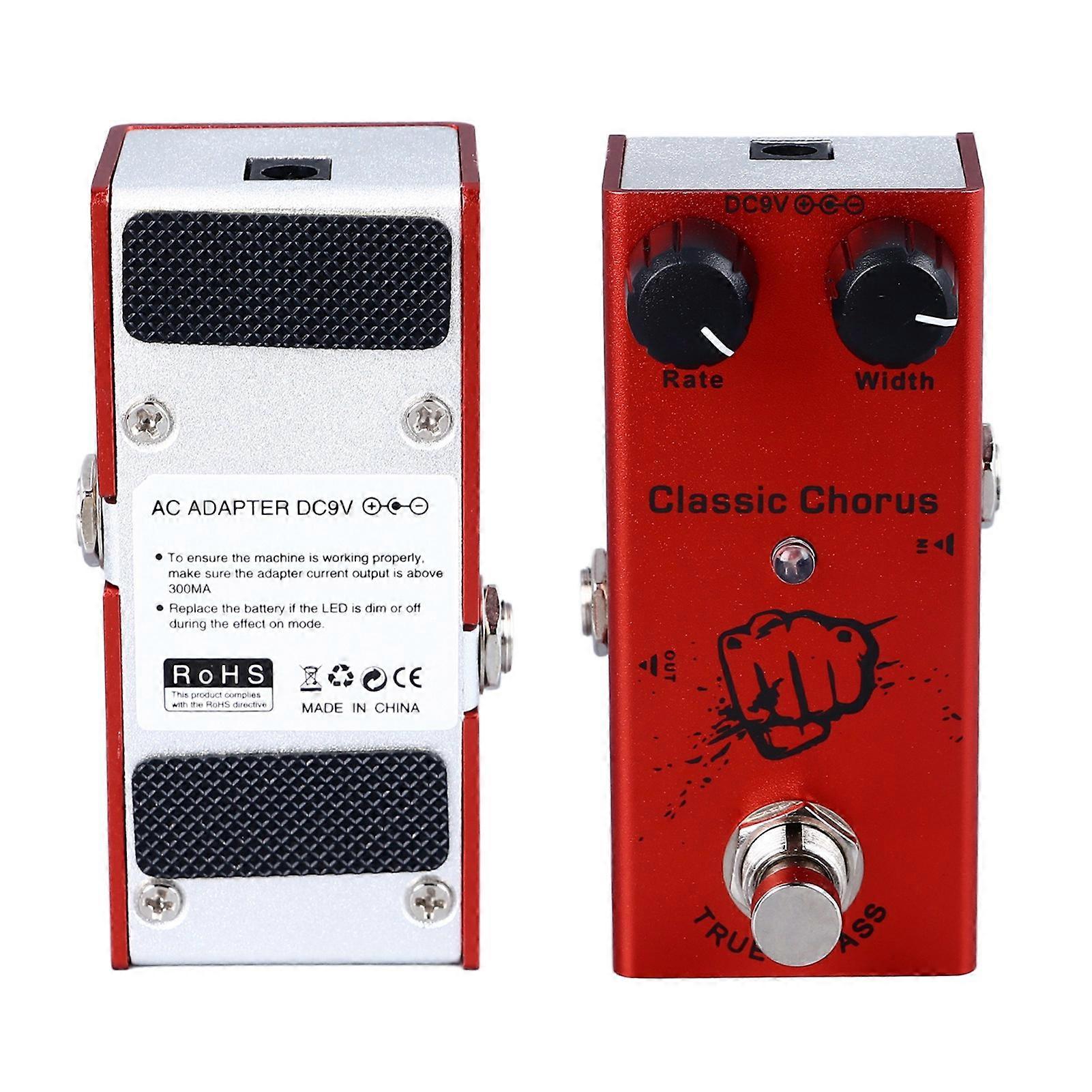 Electric Guitar Effects Pedal Portable Multiple Effects Accurate Chorus ...