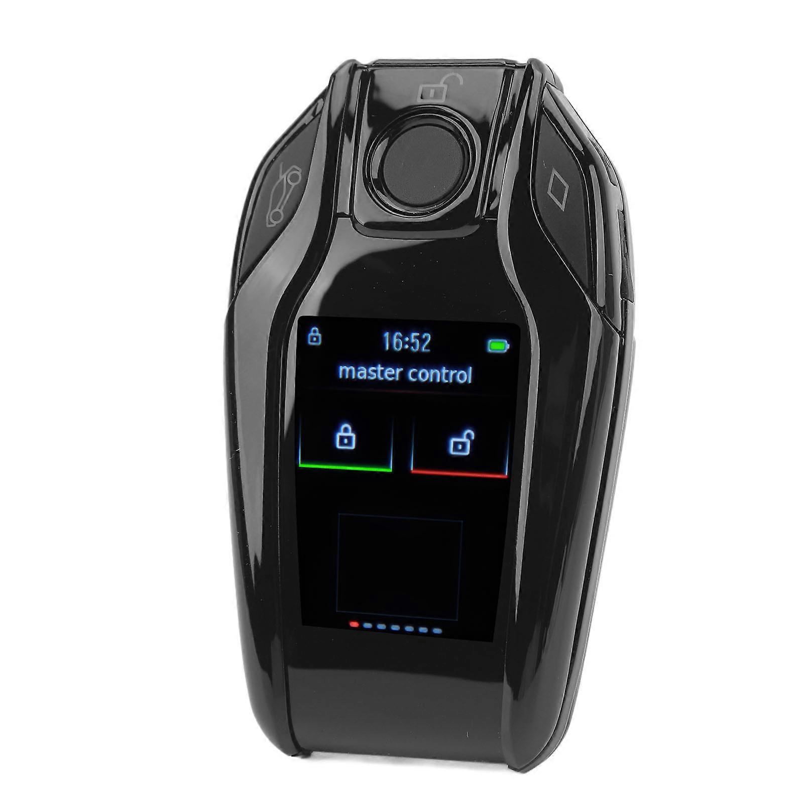 Smart Remote Car Key LCD Screen Anti Lost Automatic Lock Unlock Keyless ...