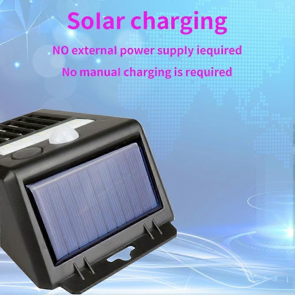 Solar Bug Trap with Motion Sensor LED Light UV Mosquito Killer Outdoor ...