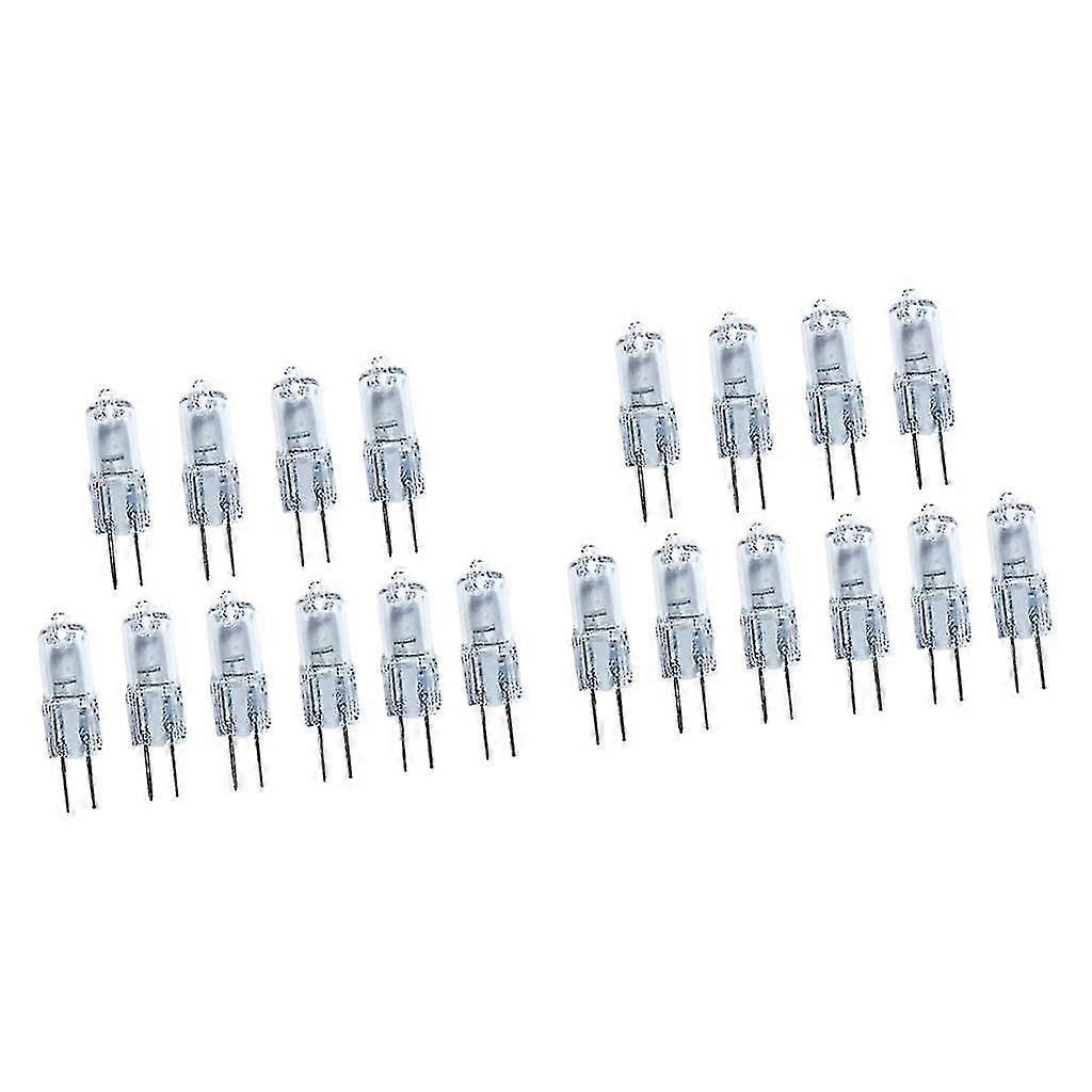 20x 5w Halogen G4 6v Clear Capsule Warm White Lightbulbs, G4 Socket ...