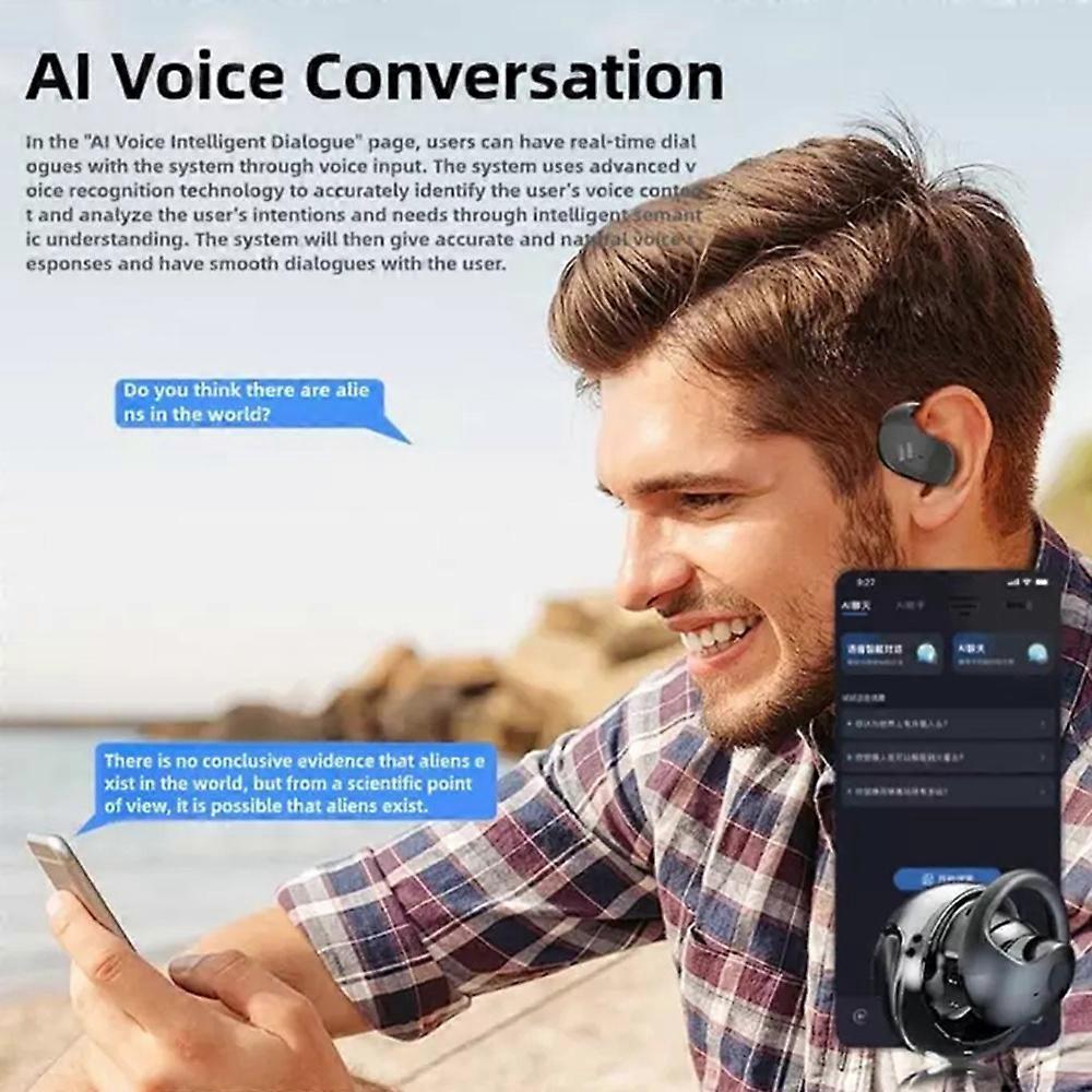 Translation Headphones Open Air Traductor, Paxa AI Headphones | Fruugo UK