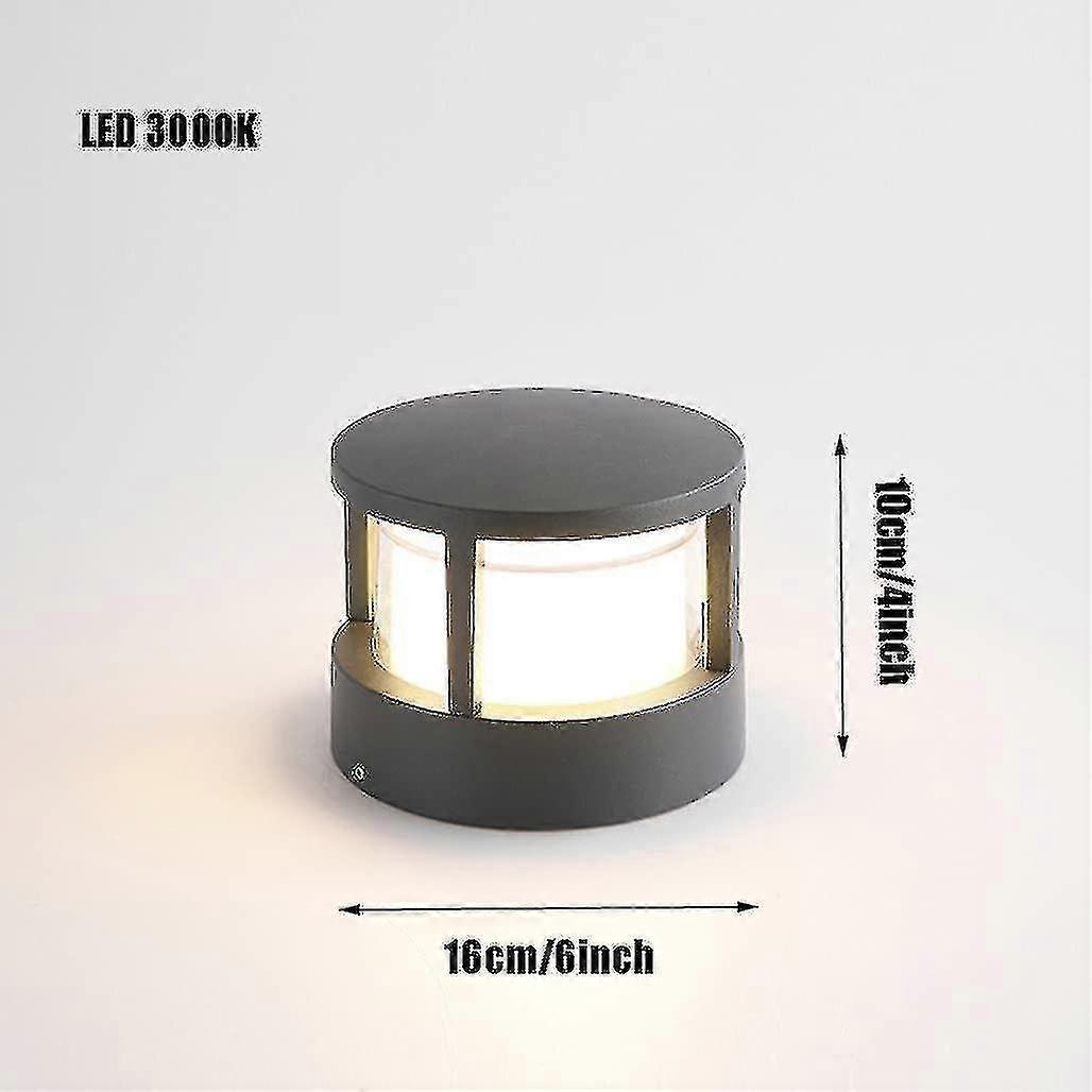 Led Outdoor Garden Bollard Light, Ip65 Design Indoor Wall Light ...