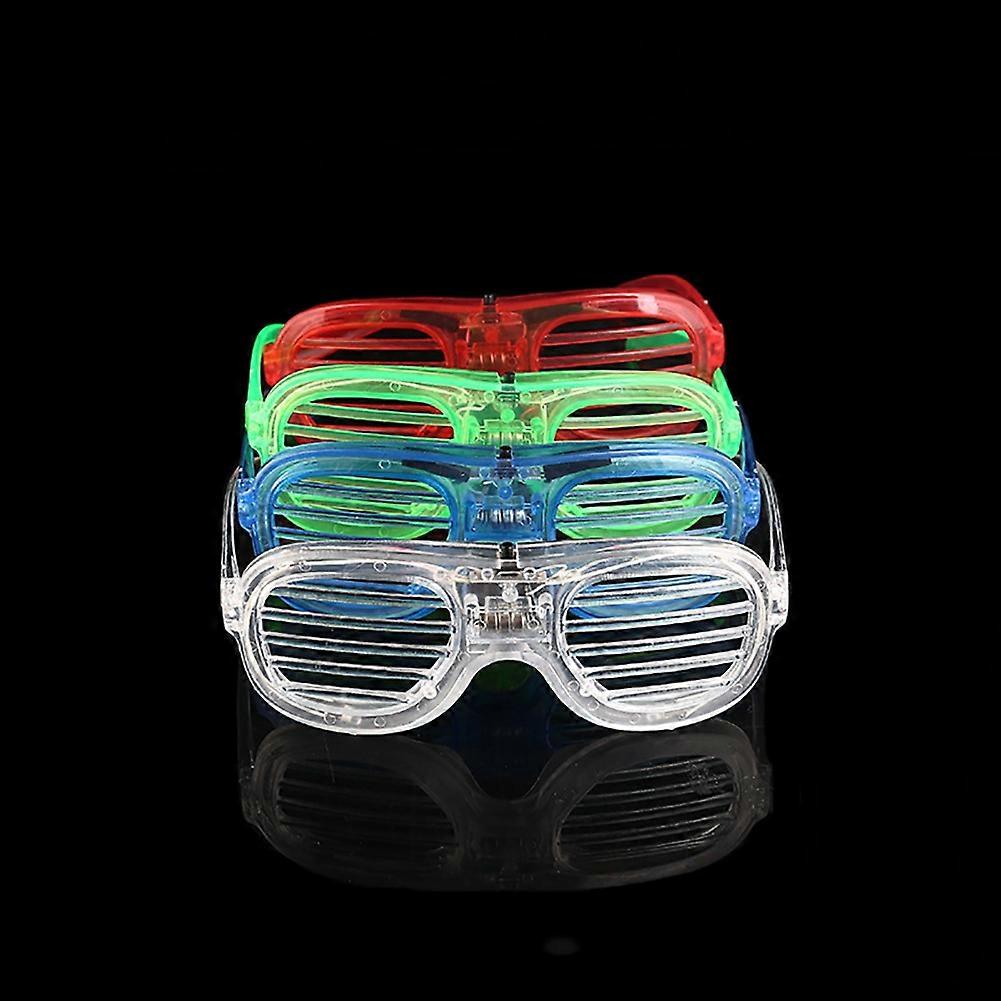 EL Wire Light up Flashing Shutter Glasses Shades Eyewear Toy Party ...