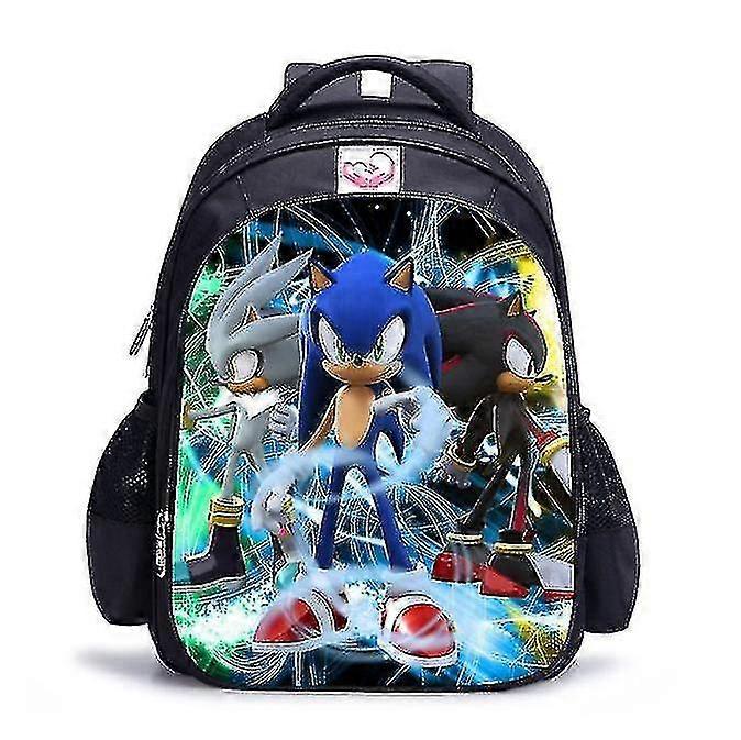 16 Inch Animation Racing 3d Print Children Backpacks Girl Boys Backpack ...
