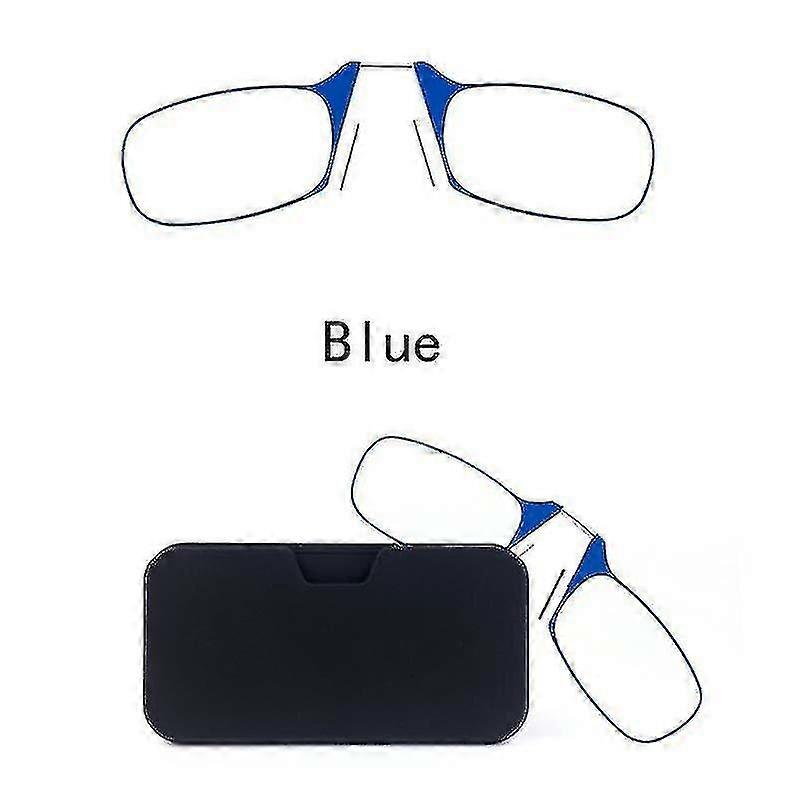 Beenloze Clamp Neus Leesbril Met Ultradunne Bril Case-PPD | Fruugo BE