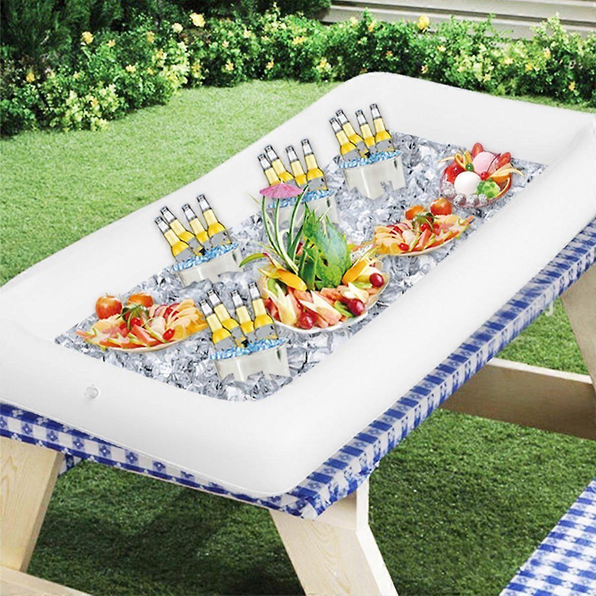 Pool Floating Tray, Pvc Floating Beer Holder, Inflatable Buffet Tray ...