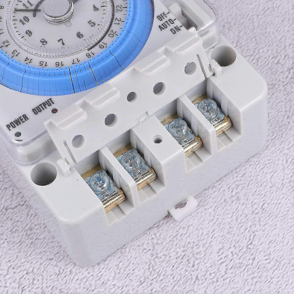Mechanical Timer, 12vac/ Dc Time Control Switch Kitchen Timer Portable ...