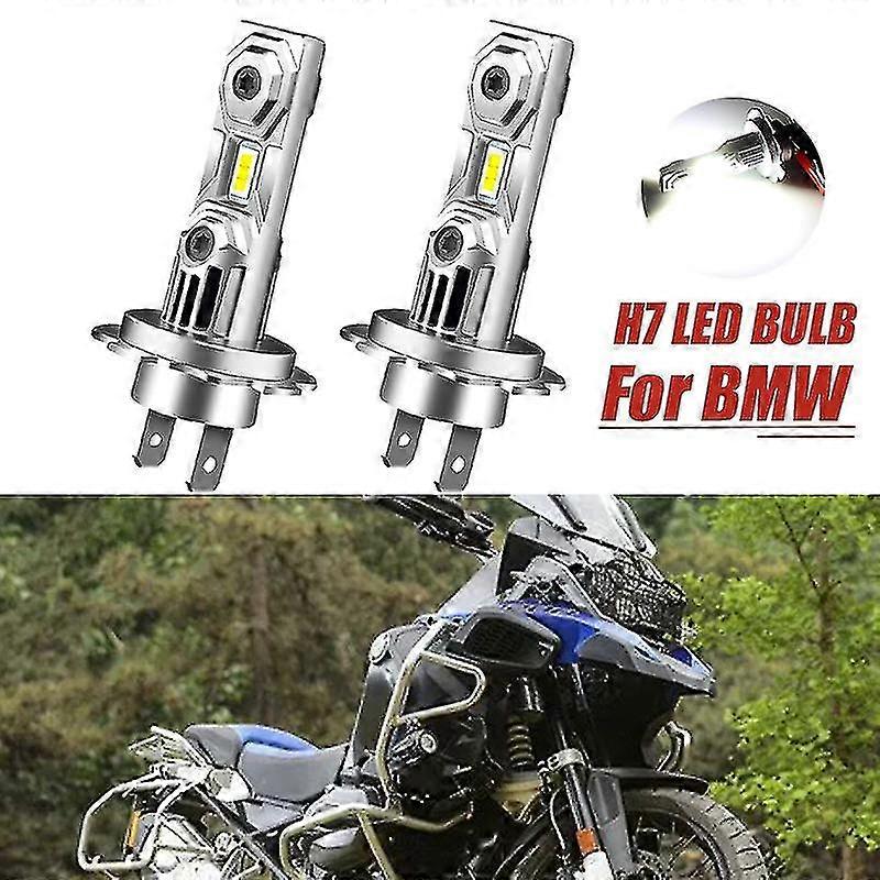 1pcs Motorcycle 60w White 12000lm H7 Led Headlight Bulbs For Bmw ...