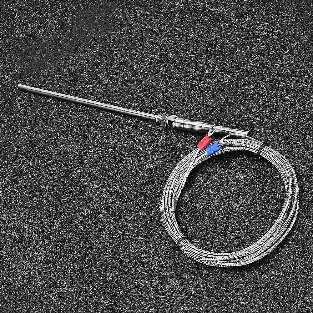 M8 Thread Type K Thermocouple 150mm Probe Temperature Sensor Wire 0-400 ...