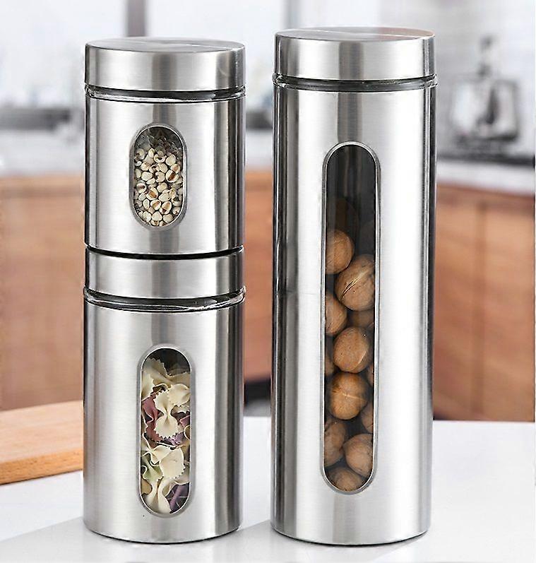 Stainless steel storage tank coffee sealed storage tank dry medicine ...