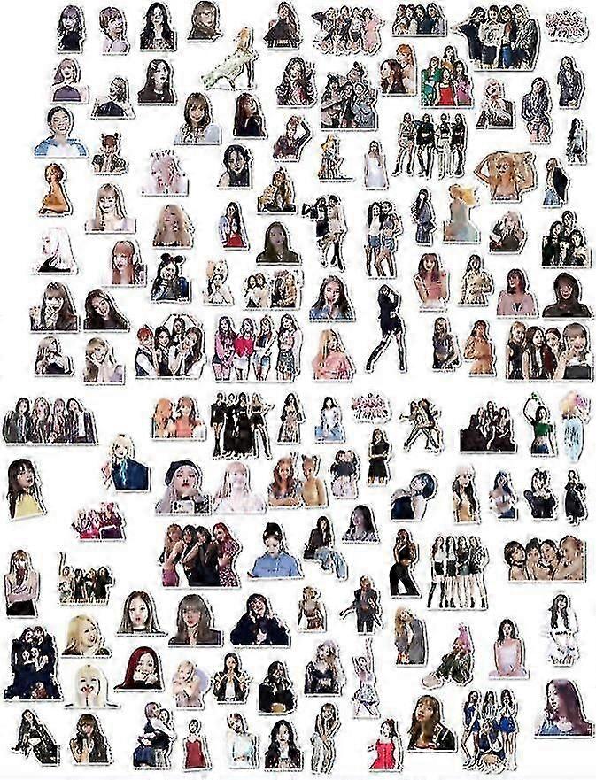 Blackpink Stickers Lisa Jennie Ros Jisoo 116 Pcs Mixed Sticker Packs ...