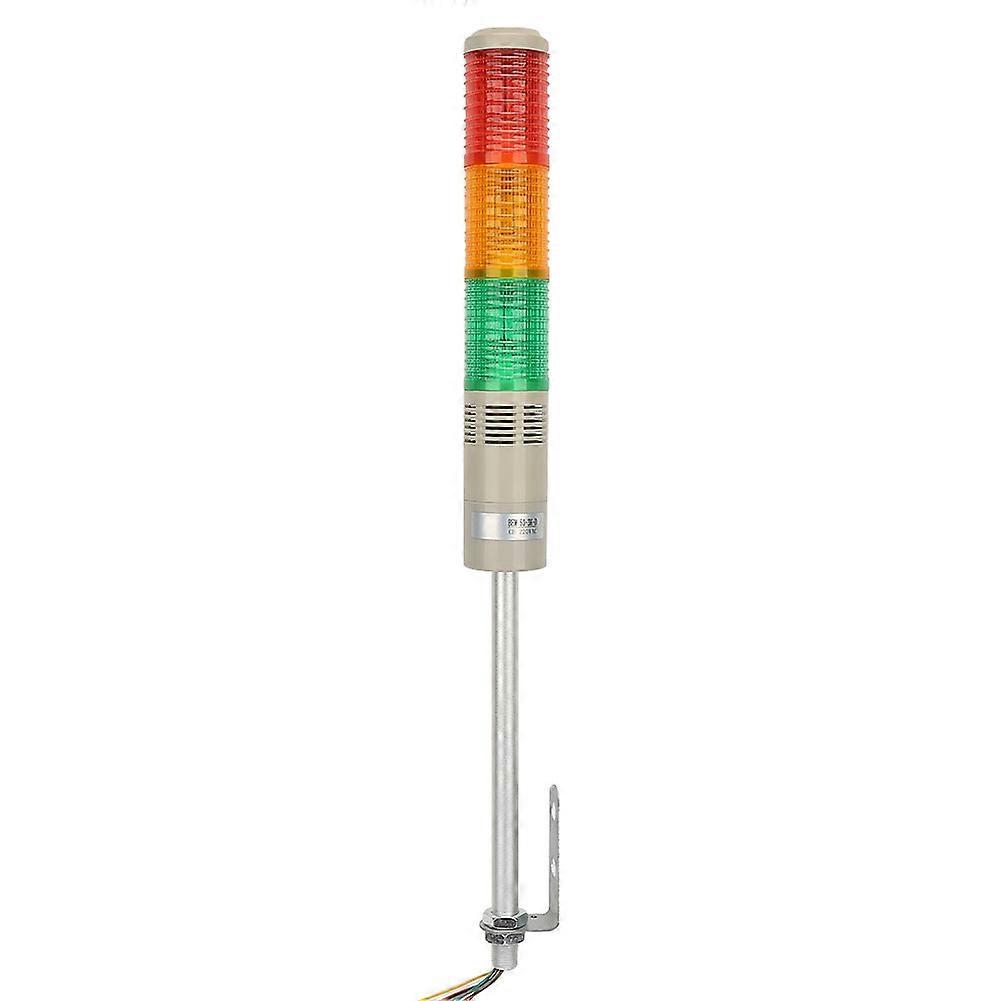 220VAC Machine Warning Light LED Indicator Caution Signal Constant ...