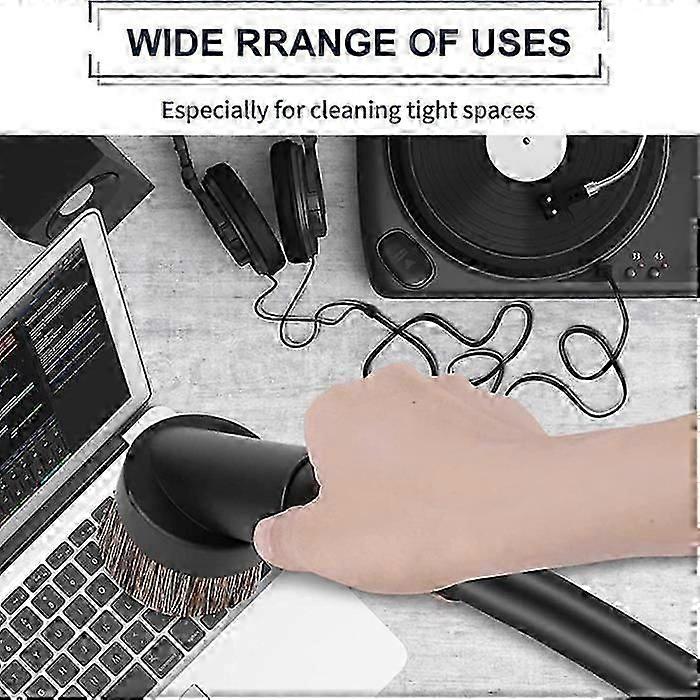 Applies to 2 Horsehair Vacuum Cleaner Attachment Brushes with Universal ...