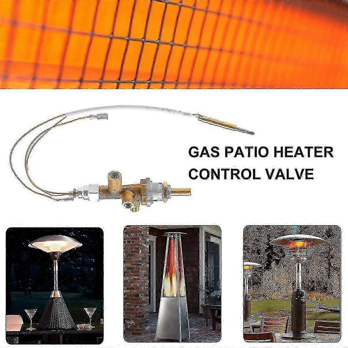 Gas Patio Heater Control Valve Thermocouple Sensor Dump Switch Knob ...