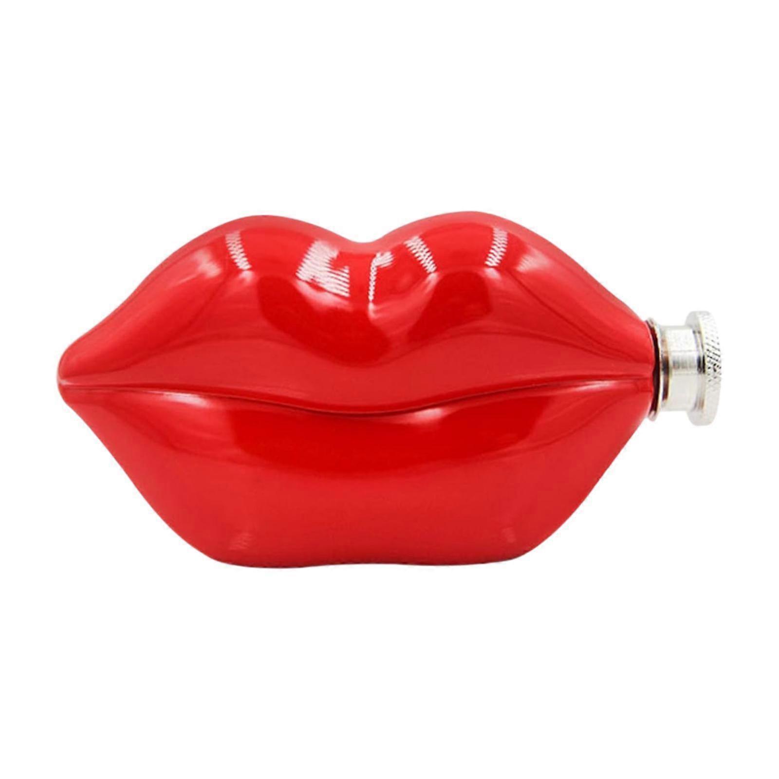 Lips Flask Pocket Flask 5Ounce with Screw Cap Drinkware Stainless Steel ...